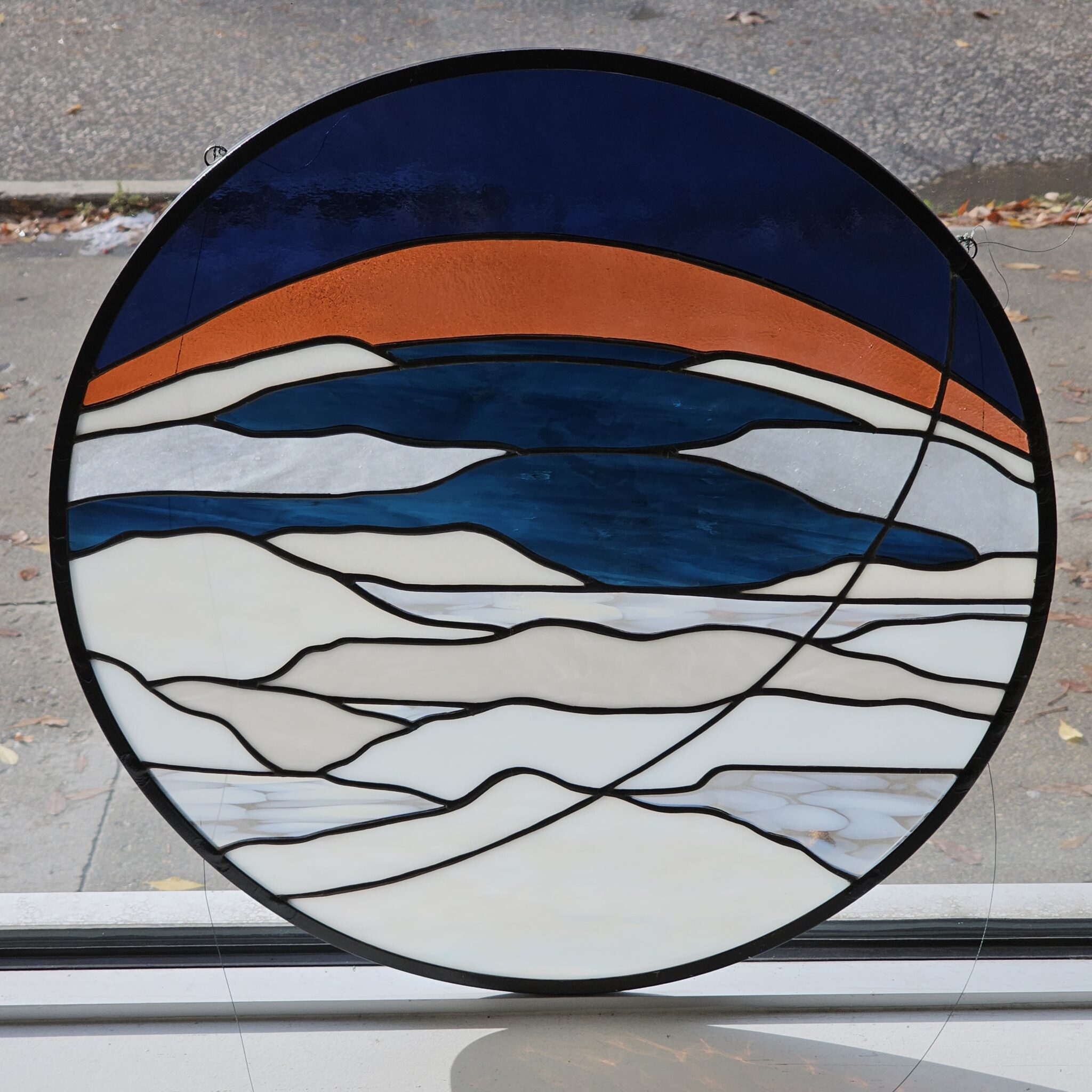 Winter Lake - Prairie Studio Glass